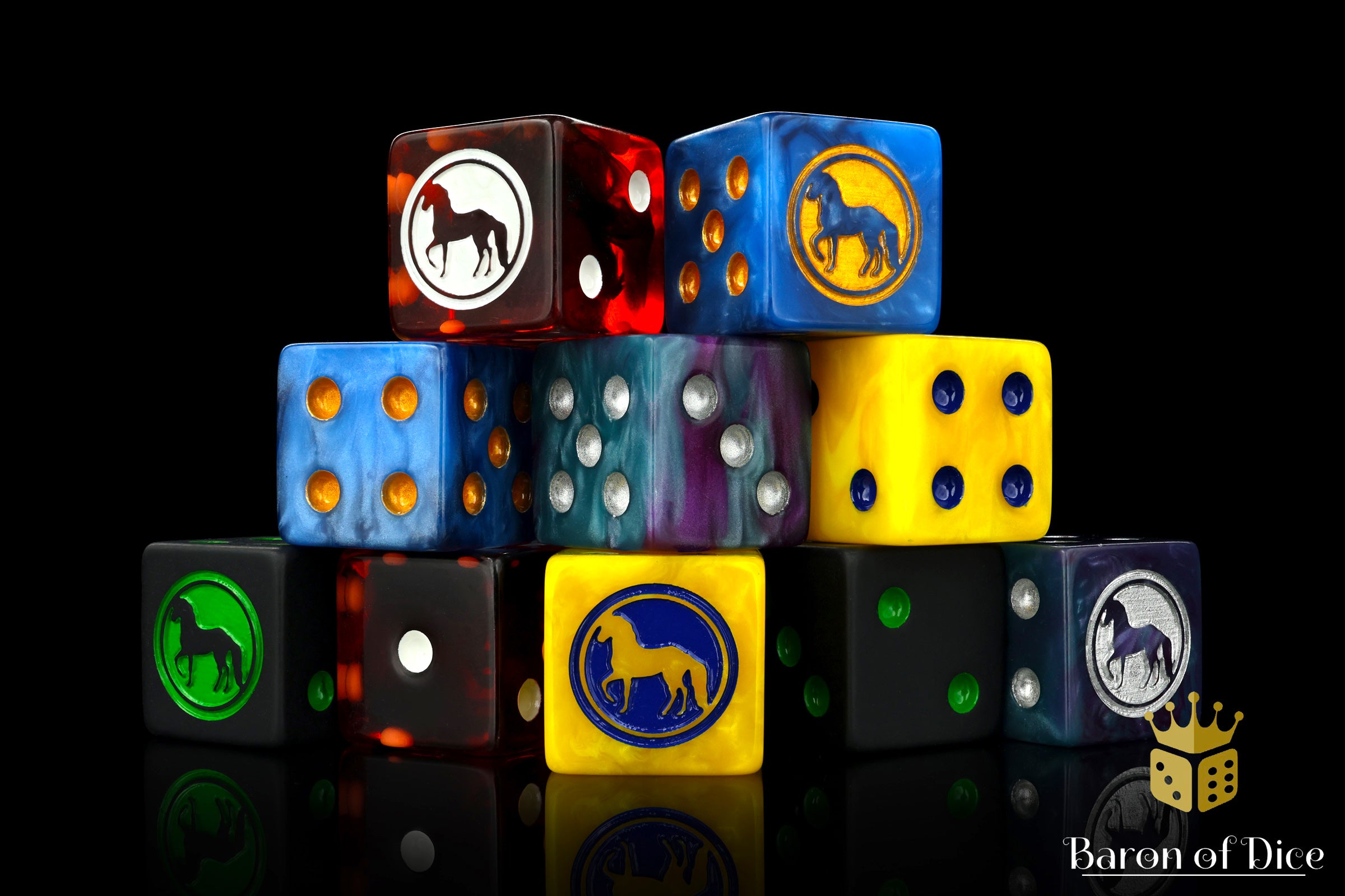 Horse Lord Set, Variety 1 – BaronOfDice