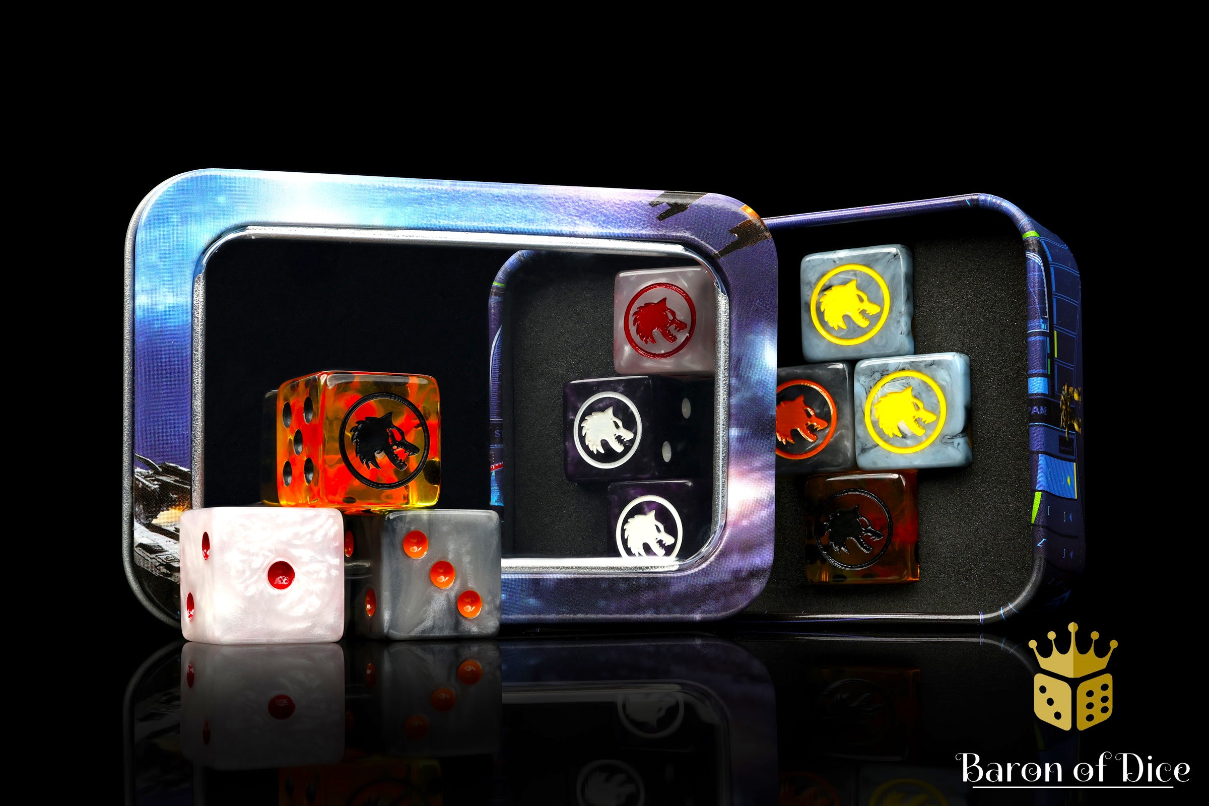 Fanged Wolf Set, Variety 2 – BaronOfDice