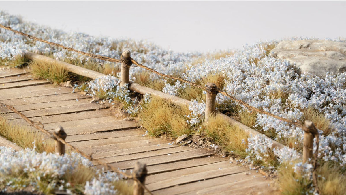 Light Blue Lilac Flower Set | Flower Tufts | Baron of Dice | Wargaming & Basing