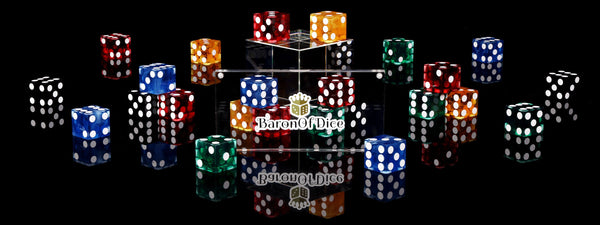 Precision Dice | Baron of Dice | Shop Casino Style Dice