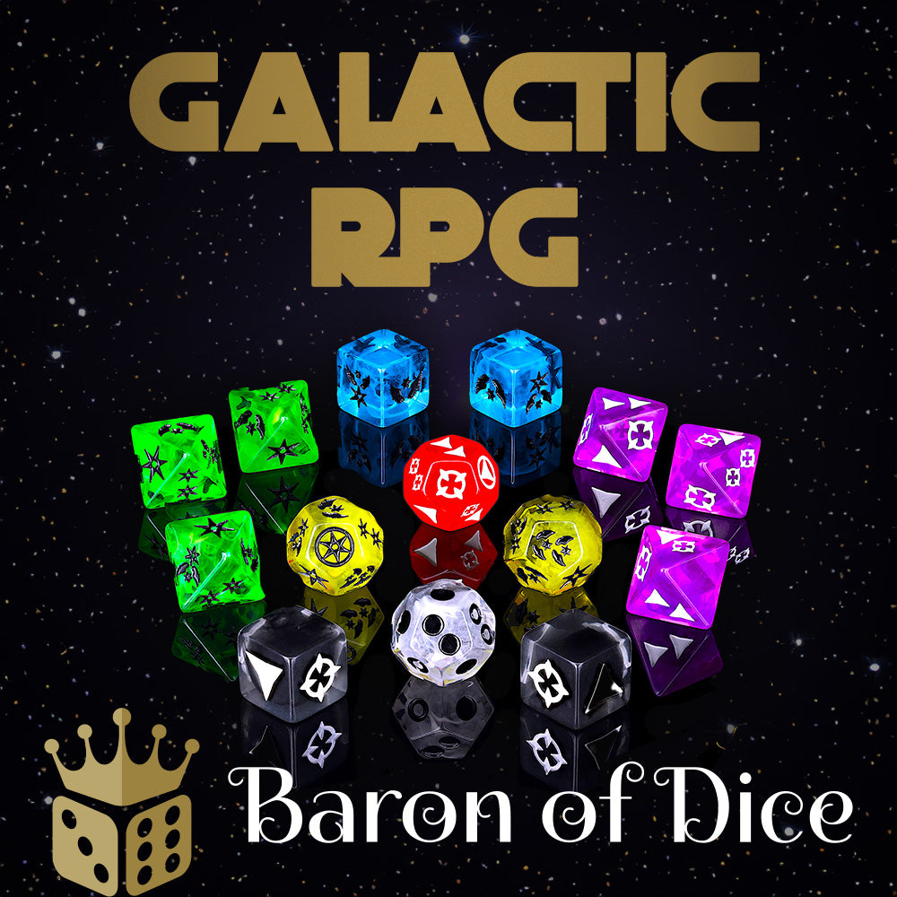 Galactic RPG Dice | Baron of Dice