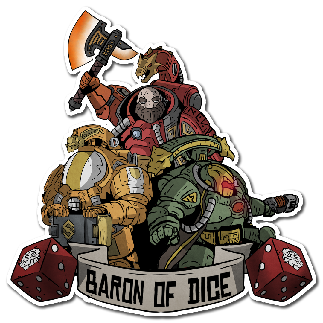 Premium Stickers | Sci-Fi Sticker Collection | Baron of Dice Wargaming