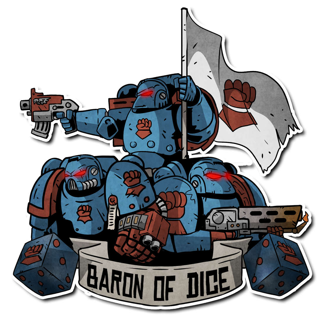 Premium Stickers | Sci-Fi Sticker Collection | Baron of Dice Wargaming