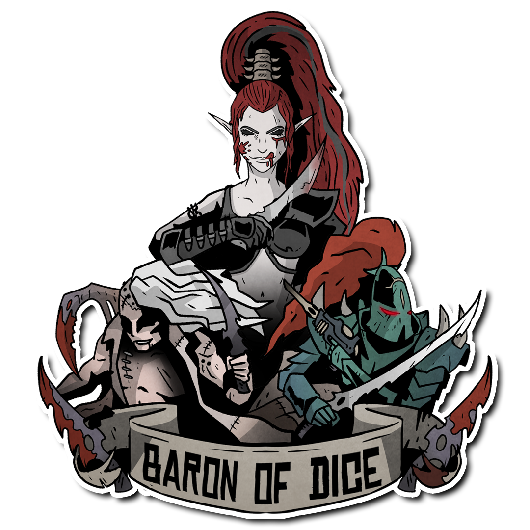 Premium Stickers | Sci-Fi Sticker Collection | Baron of Dice Wargaming