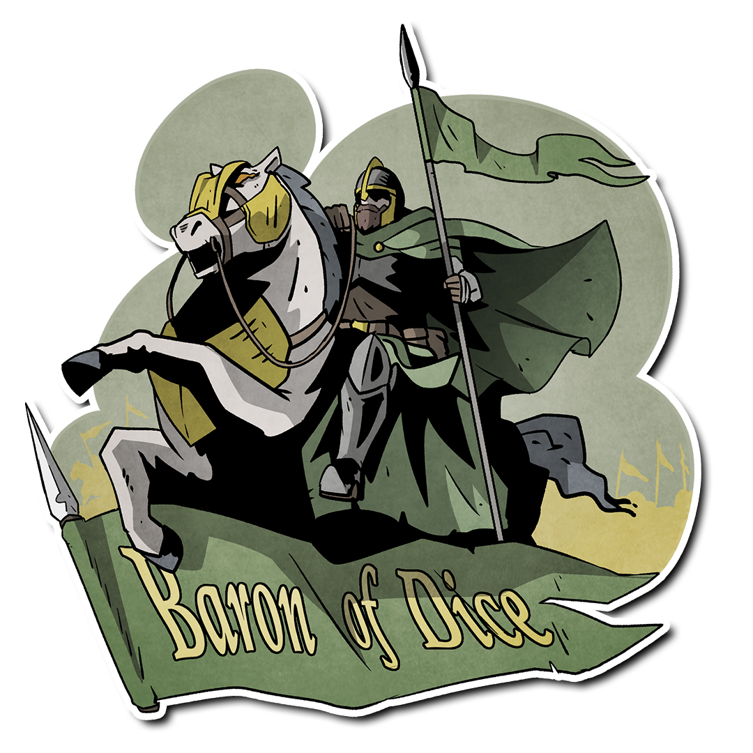 Premium Stickers | Sole Ring Sticker Collection | Baron of Dice Wargaming