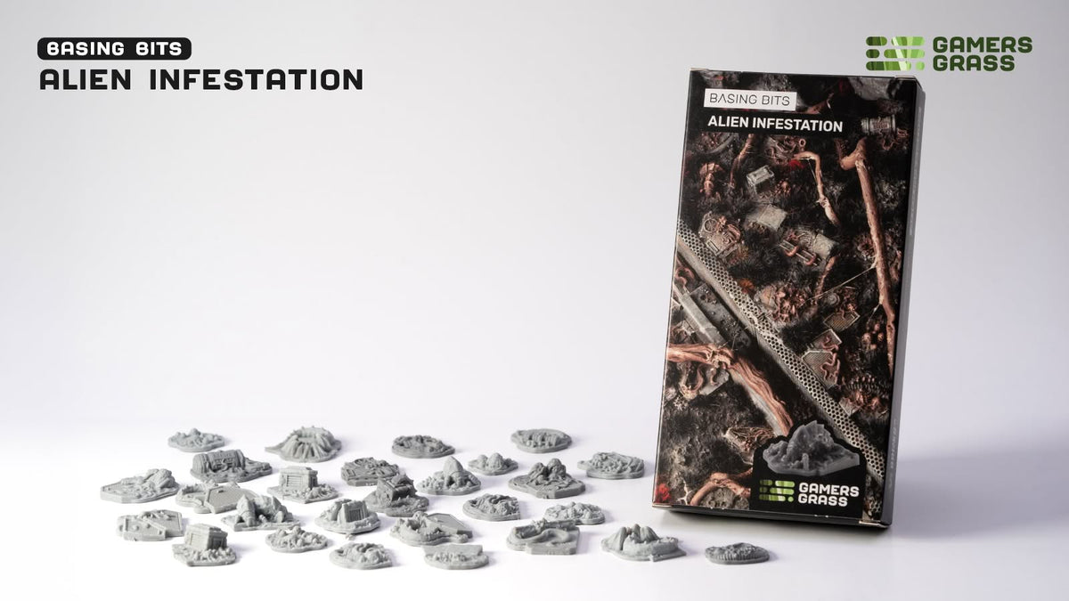 Basing Bits | Alien Infestation | Baron of Dice | Wargaming & Basing
