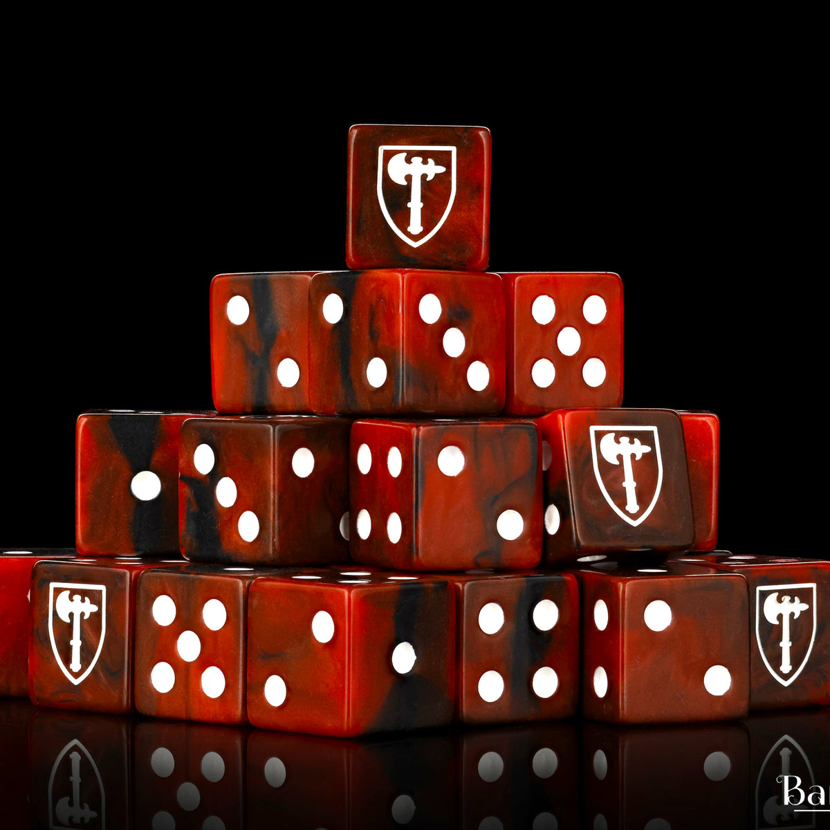 Axe of Chivalry, 16mm Dice – BaronOfDice