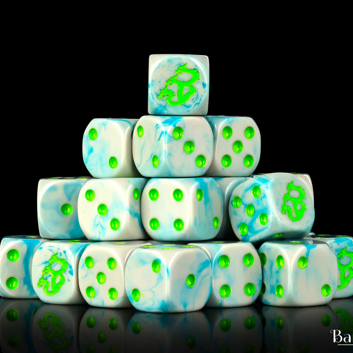 Hydra Dice | Baron of Dice | White Shadow