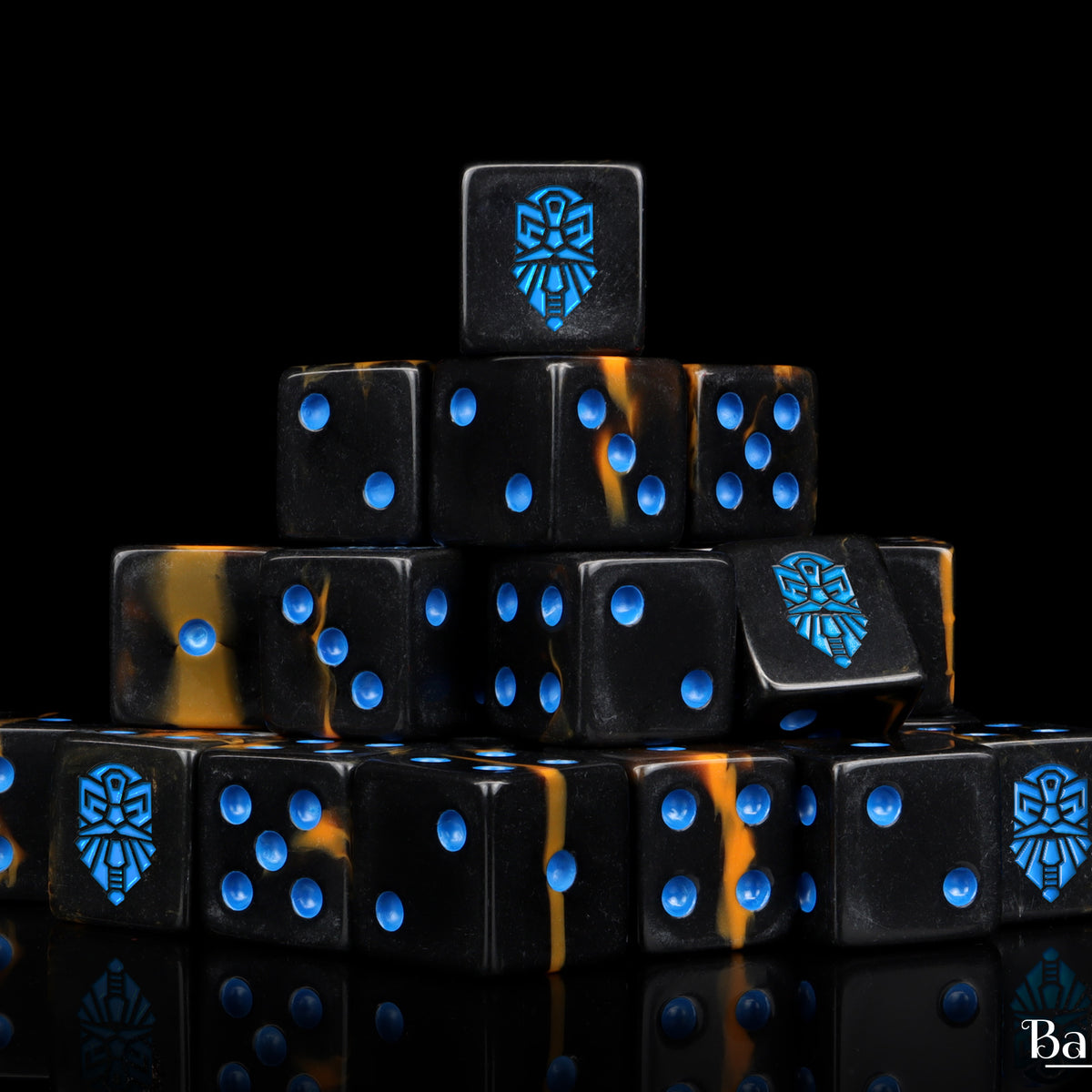 Molten Lava | Baron of Dice | Shop Resin Dice