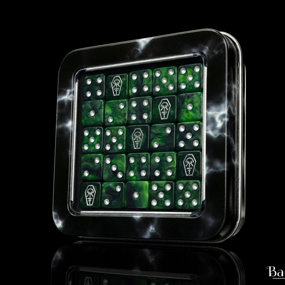 Day of the Dead, Silver Coffin, Dice – BaronOfDice
