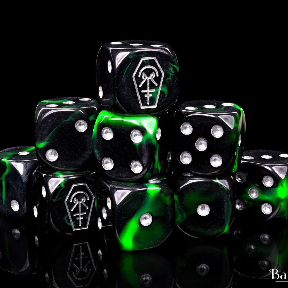 Day of the Dead, Silver Coffin, Dice – BaronOfDice