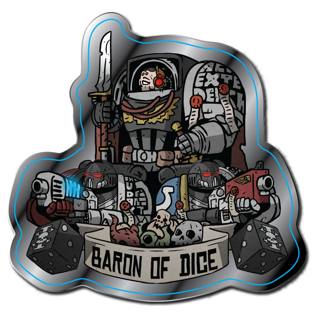 Premium Stickers | Sci-Fi Sticker Collection | Baron of Dice Wargaming