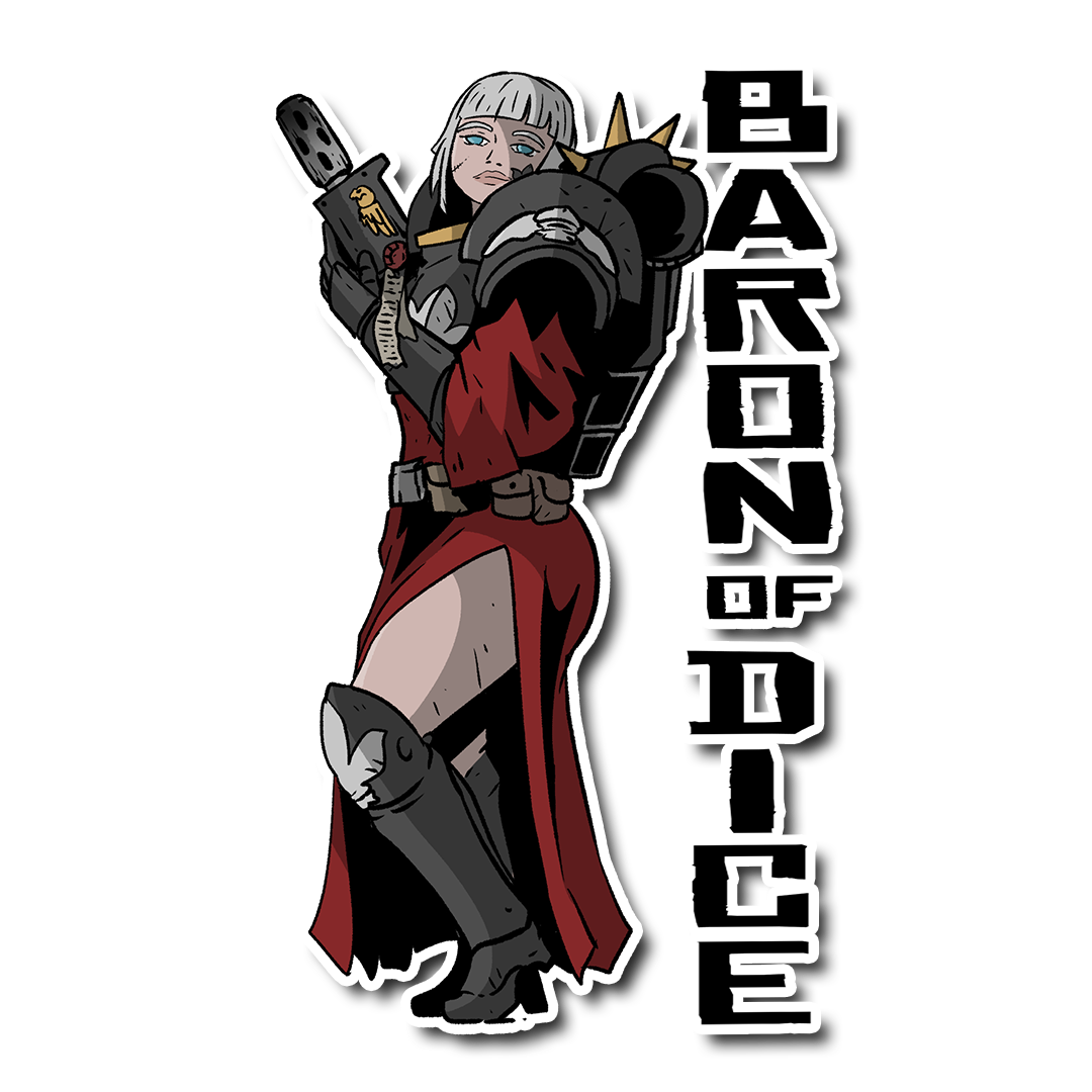 Premium Stickers | Sci-Fi Sticker Collection | Baron of Dice Wargaming