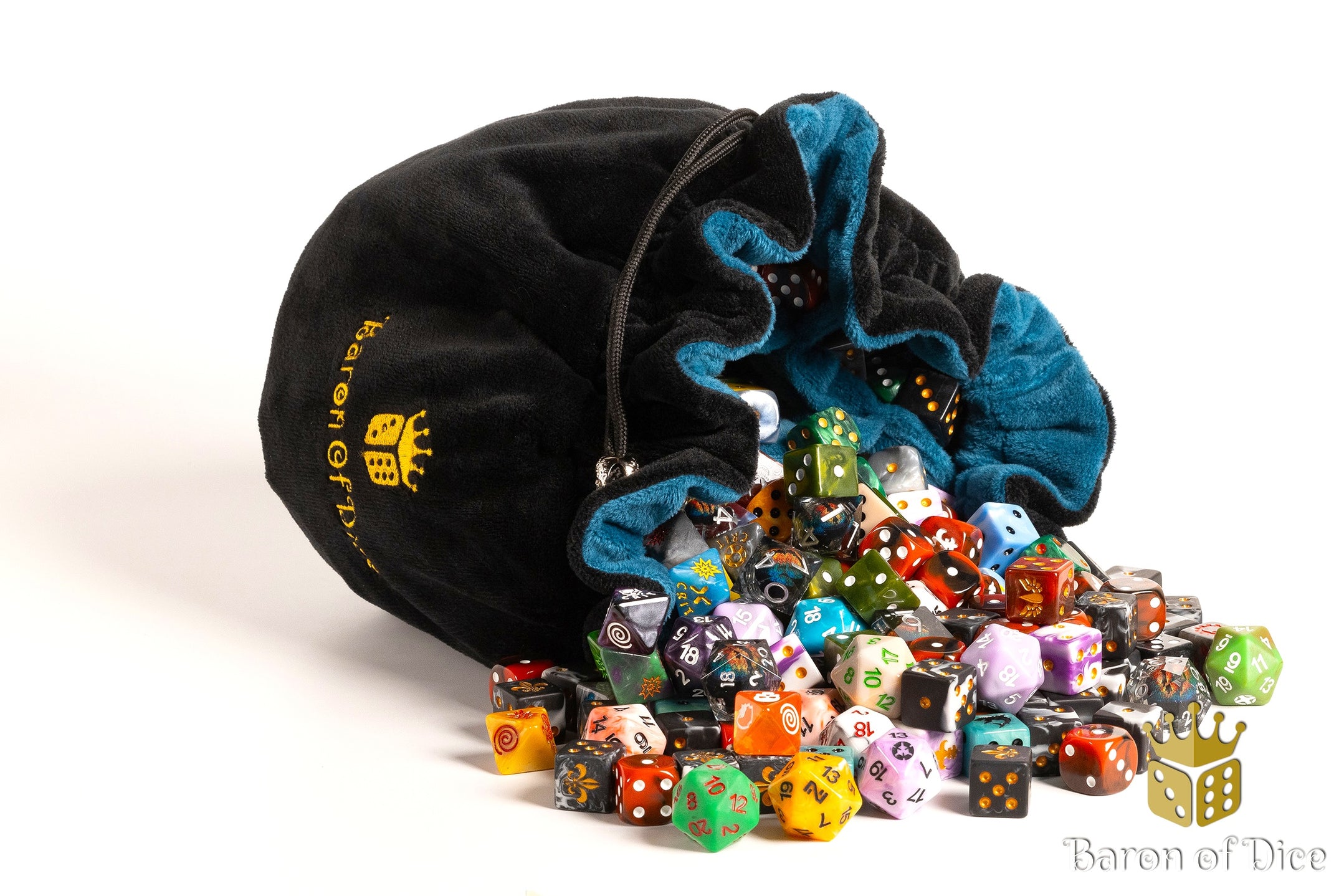 Big Ass Dice Bag | Baron of Dice | 550+ Capacity