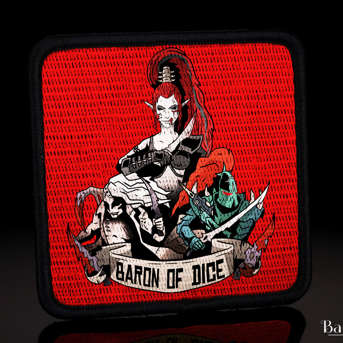 Dreaded Ones | Triple Threat | Baron's Bag Compatible | Velcro Patches