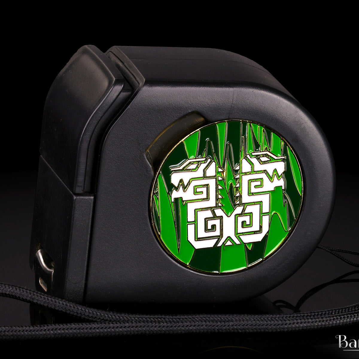 Twin Lizard Tape Measure | Baron's Coin™ Compatible | Baron of Dice