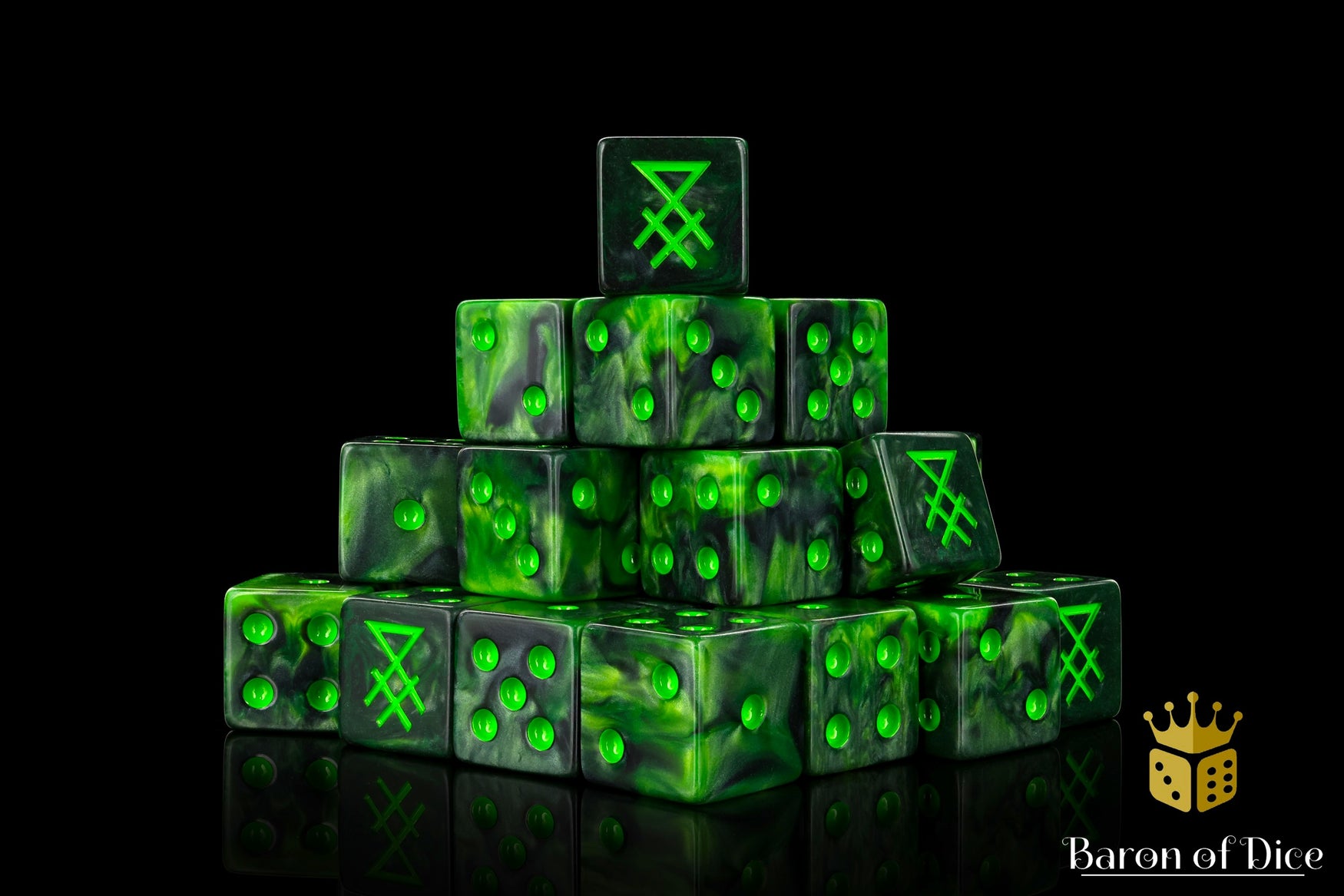 Sci-Fi Chaos Wargaming Dice | Baron of Dice – BaronOfDice