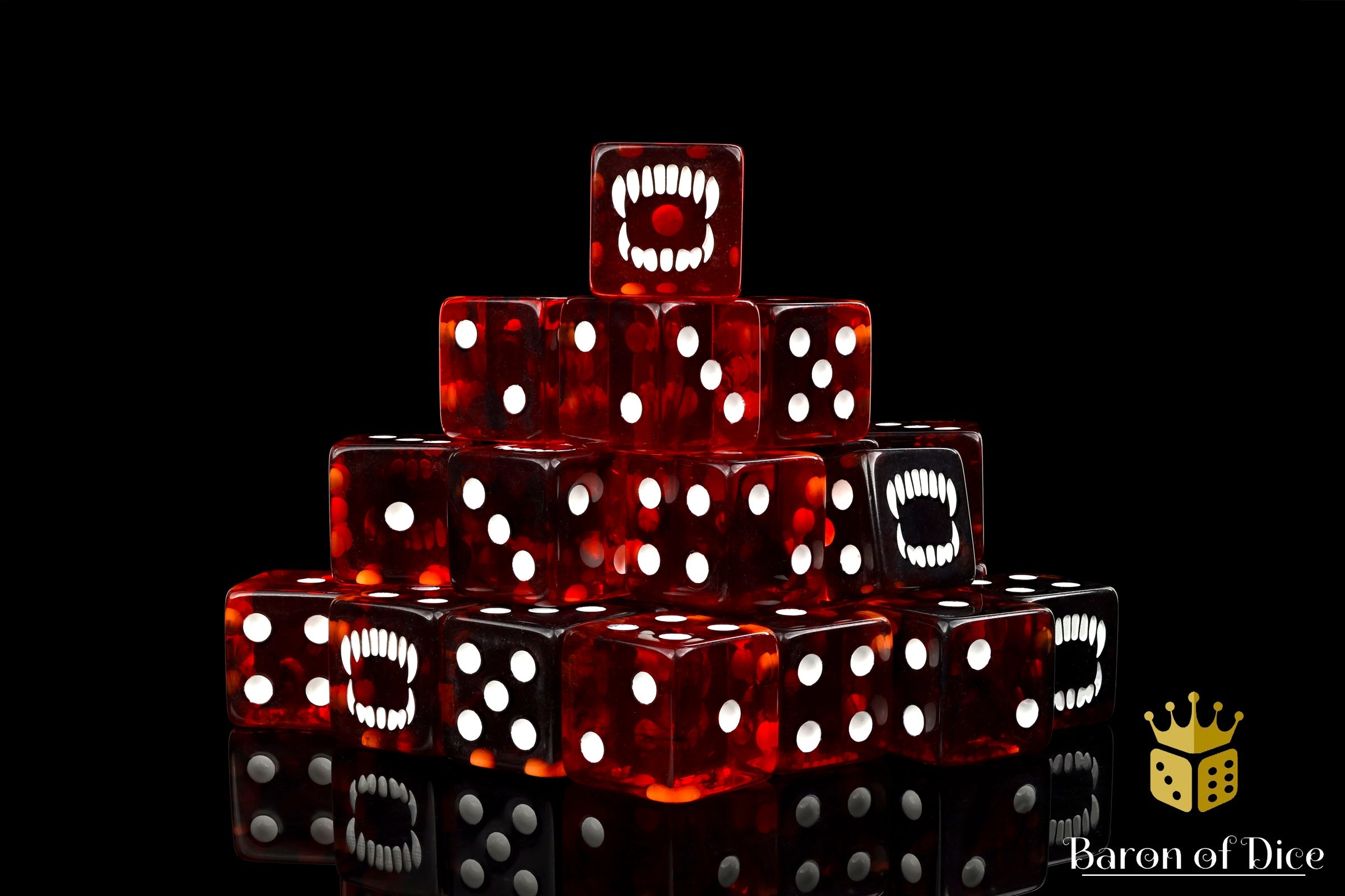 Bloody Bite 16mm Dice – BaronOfDice