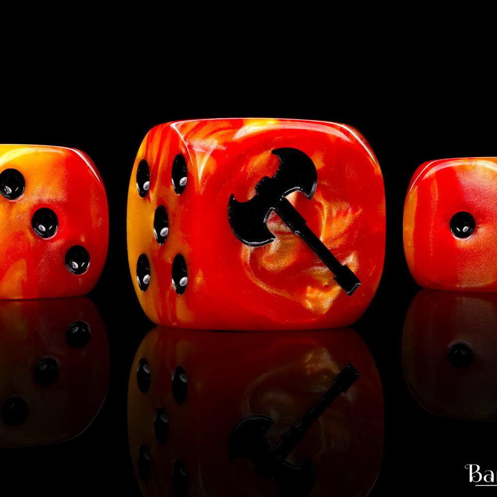 Slayer Axe 16mm Dice – BaronOfDice