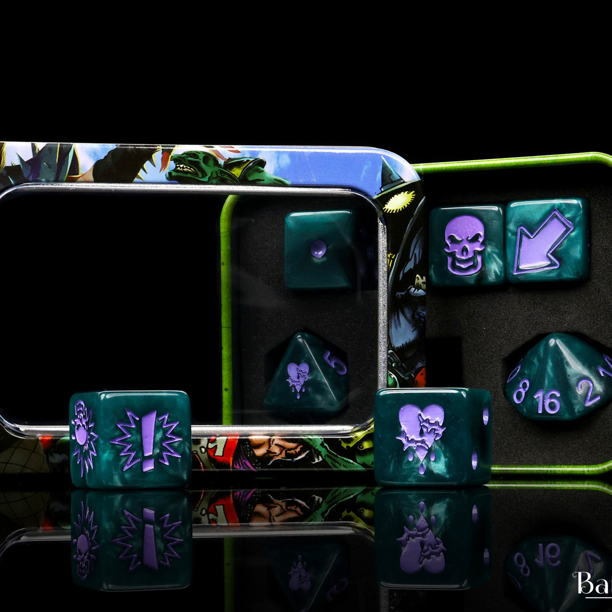 Terror Dice Set | Baron of Dice | Bloody Football