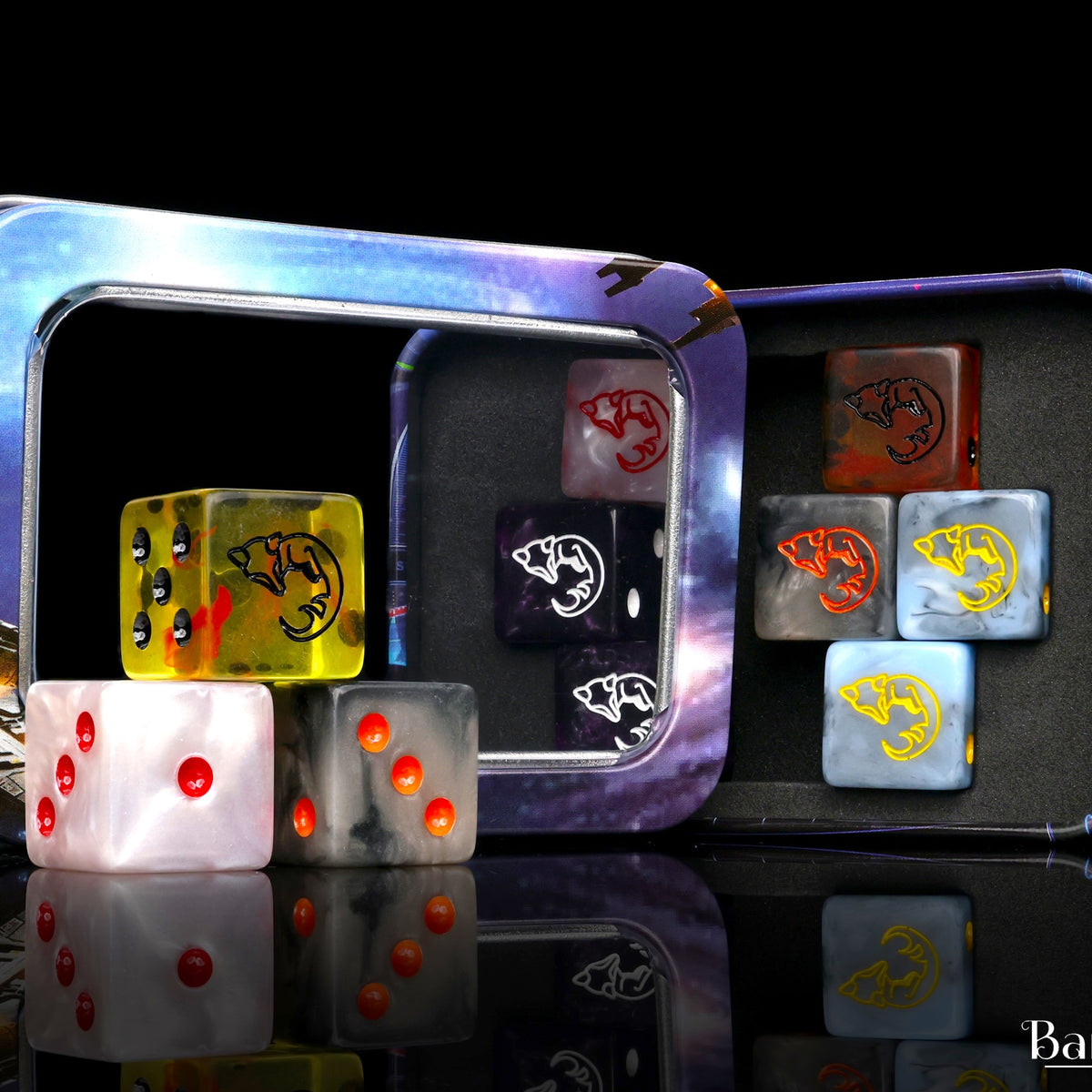 Sleeping Fox - Style 2 | Baron of Dice | Wargaming & More