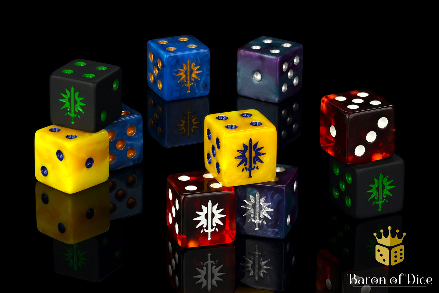 Sword & Sun Set, Variety 1 – BaronOfDice