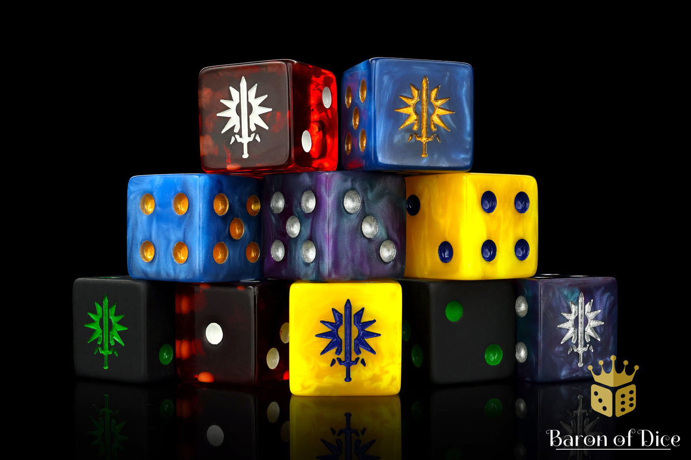 Sword & Sun Set, Variety 1 – BaronOfDice