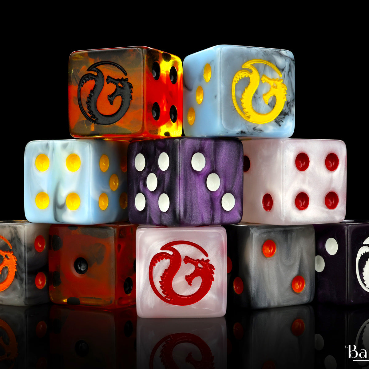 Dragon - Style 2 | Baron of Dice | Wargaming & More