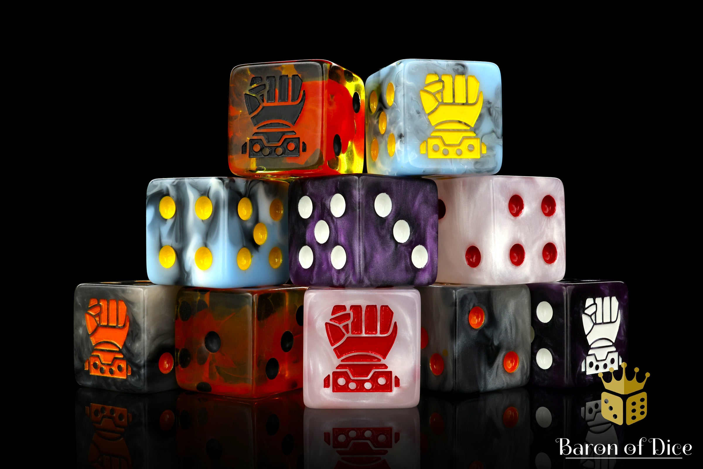 Mailed Fist Set, Variety 2 – BaronOfDice