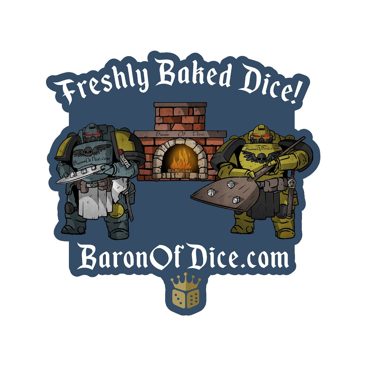 Premium Stickers | Sci-Fi Sticker Collection | Baron of Dice Wargaming