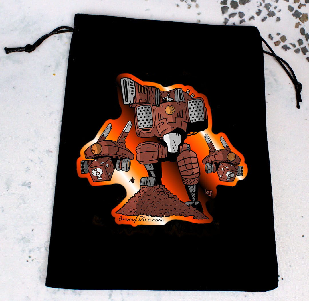 Premium Black Dice Bags – BaronOfDice