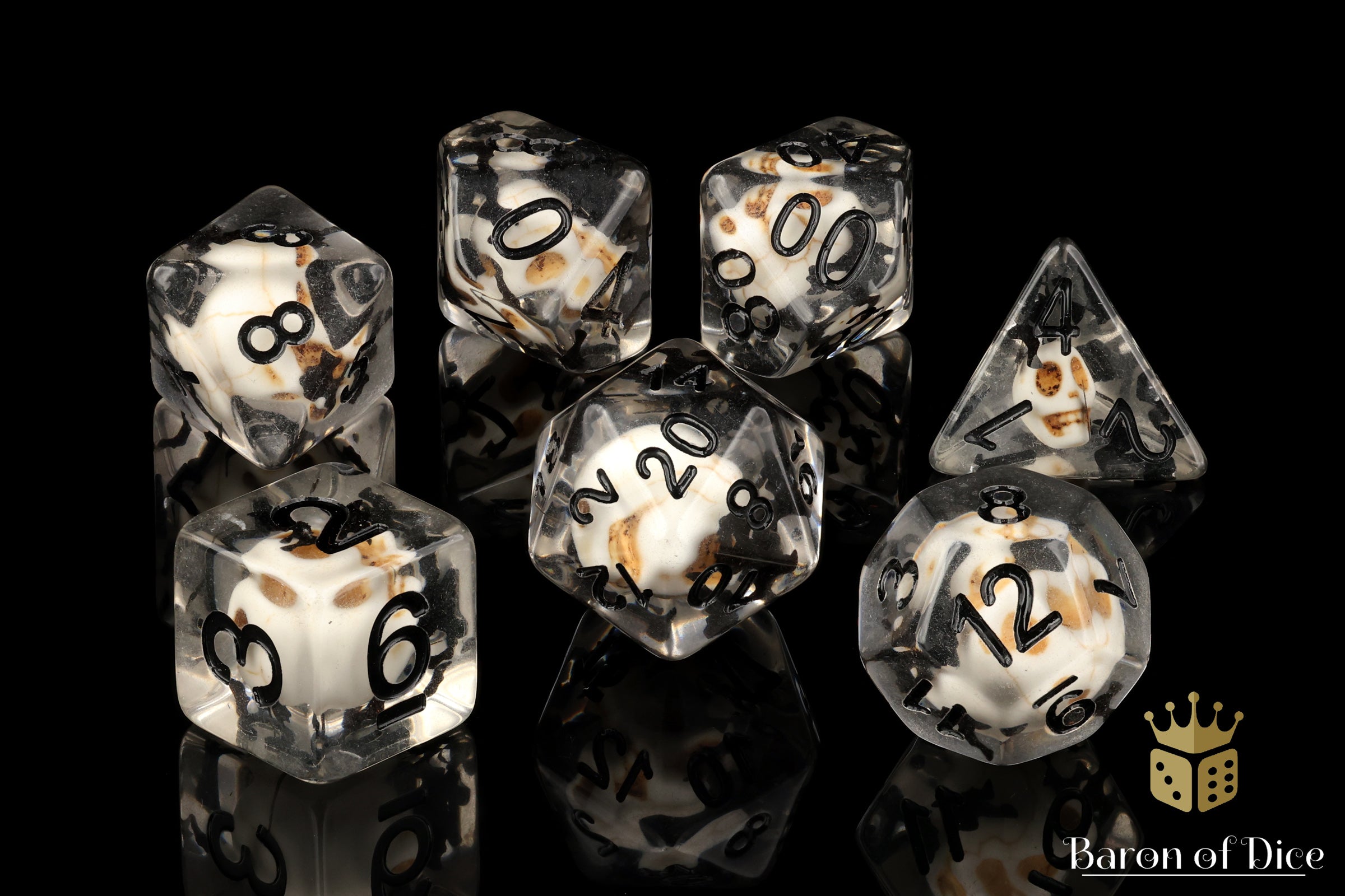 Bones & Bats, Polyhedral Dice Set – BaronOfDice