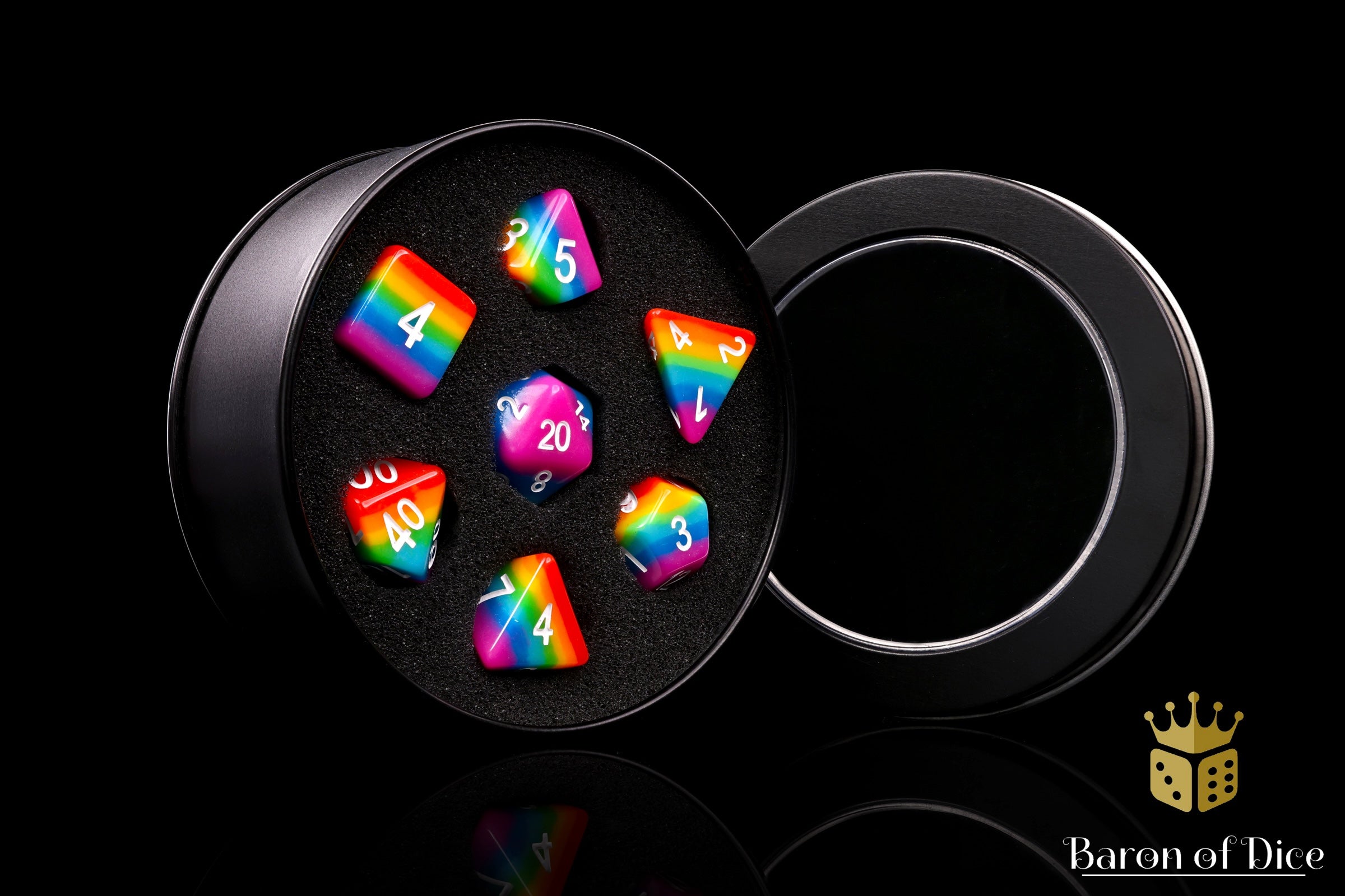 Pastel, Polyhedral Dice Set – BaronOfDice