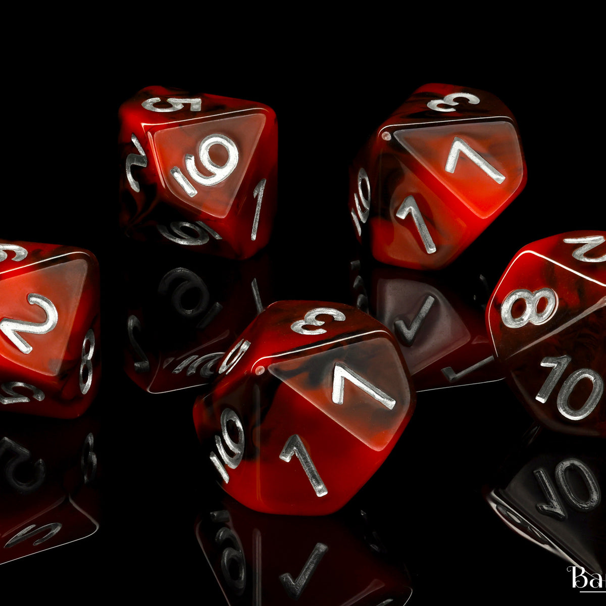 Counter Dice | Baron of Dice | Red and Black