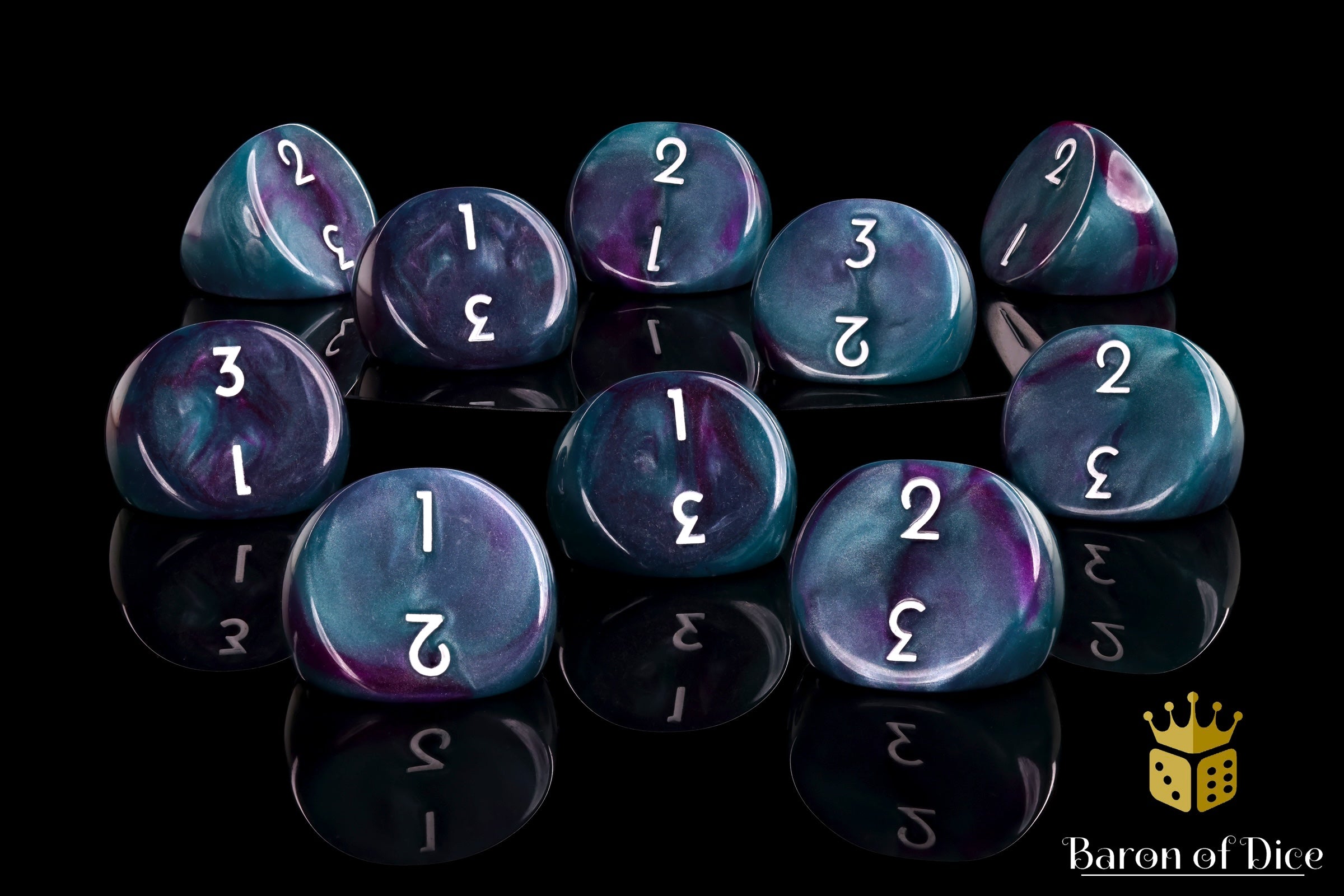 Baron of Dice | The Mini Gamer's Best Friend | Premium Resin Dice