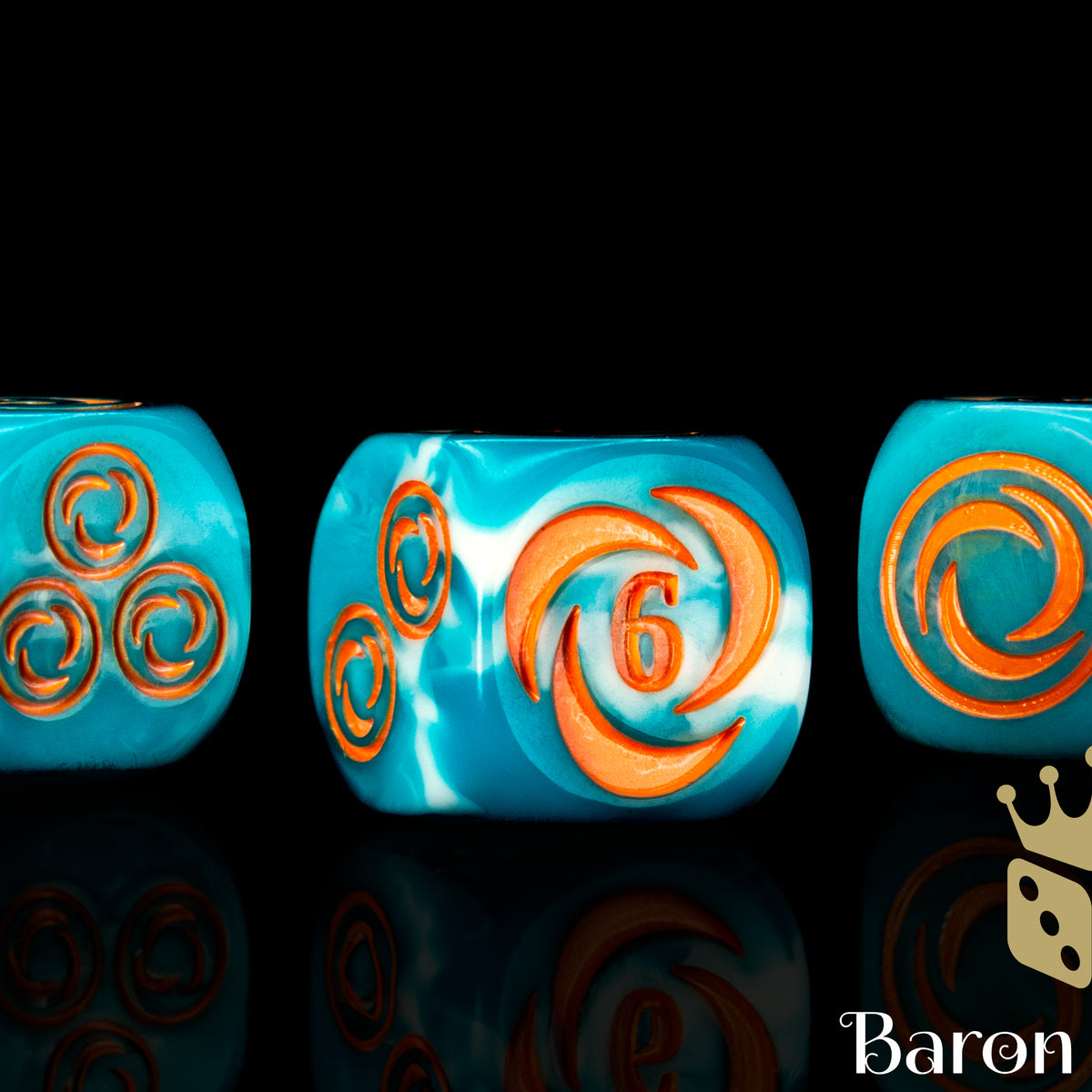 FAB Single Resource Dice | TCG and CCG Tokens | Baron of Dice