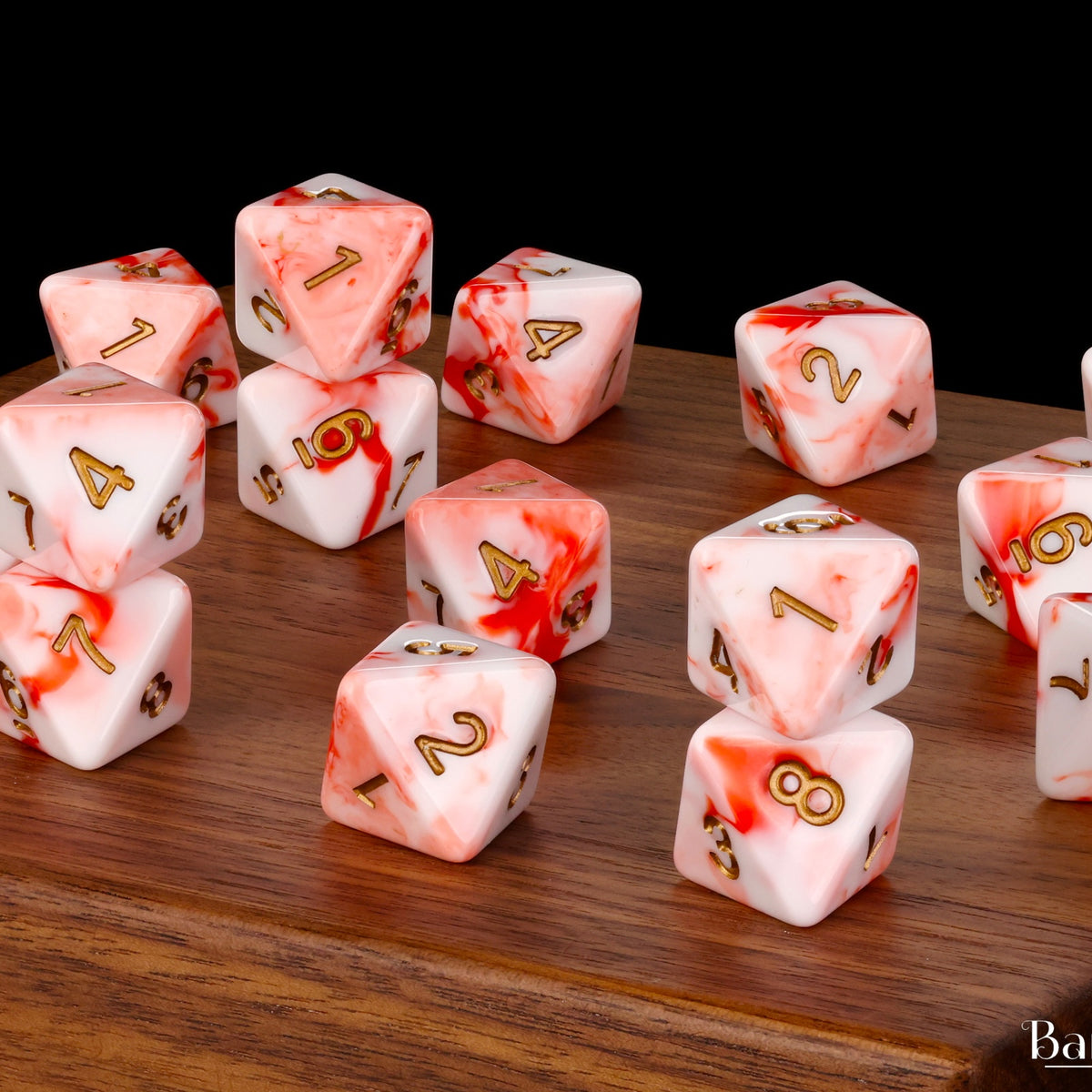 Butchery D8 Universal Dice | Baron of Dice | Resin Dice