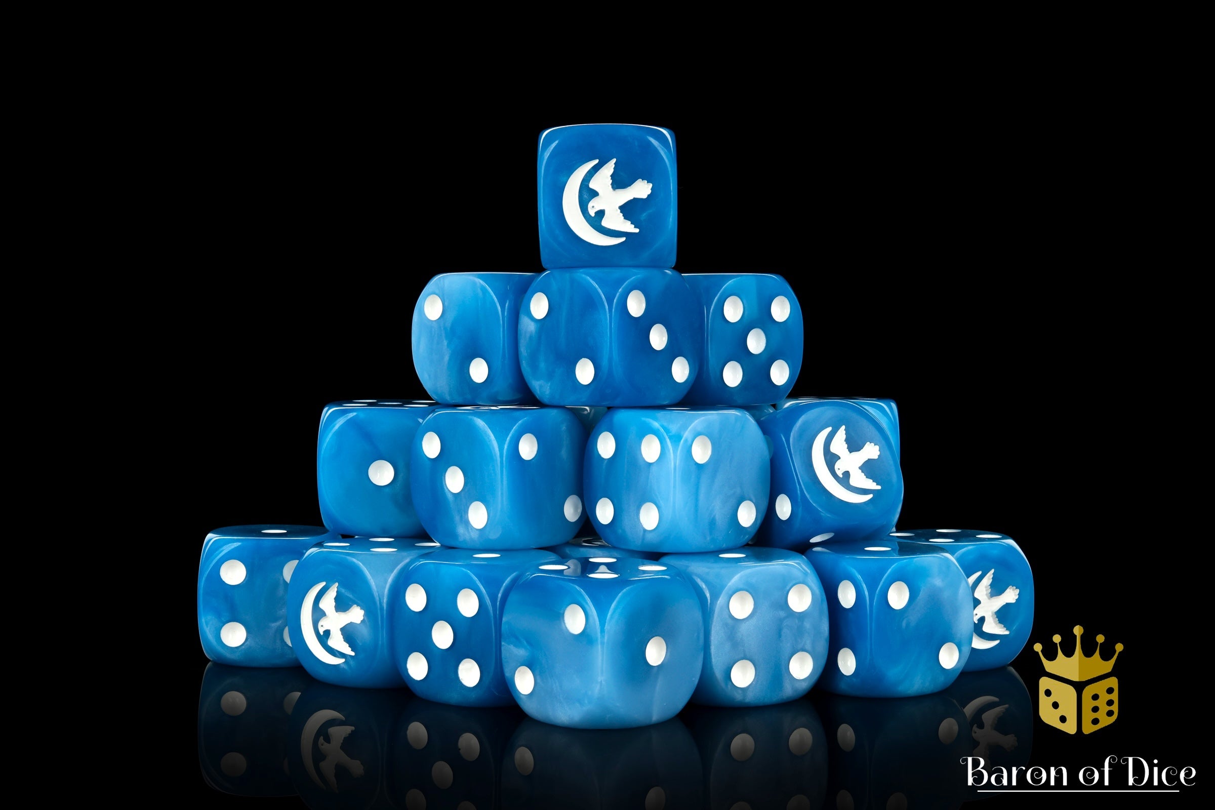 High Falcon 16mm Dice – BaronOfDice