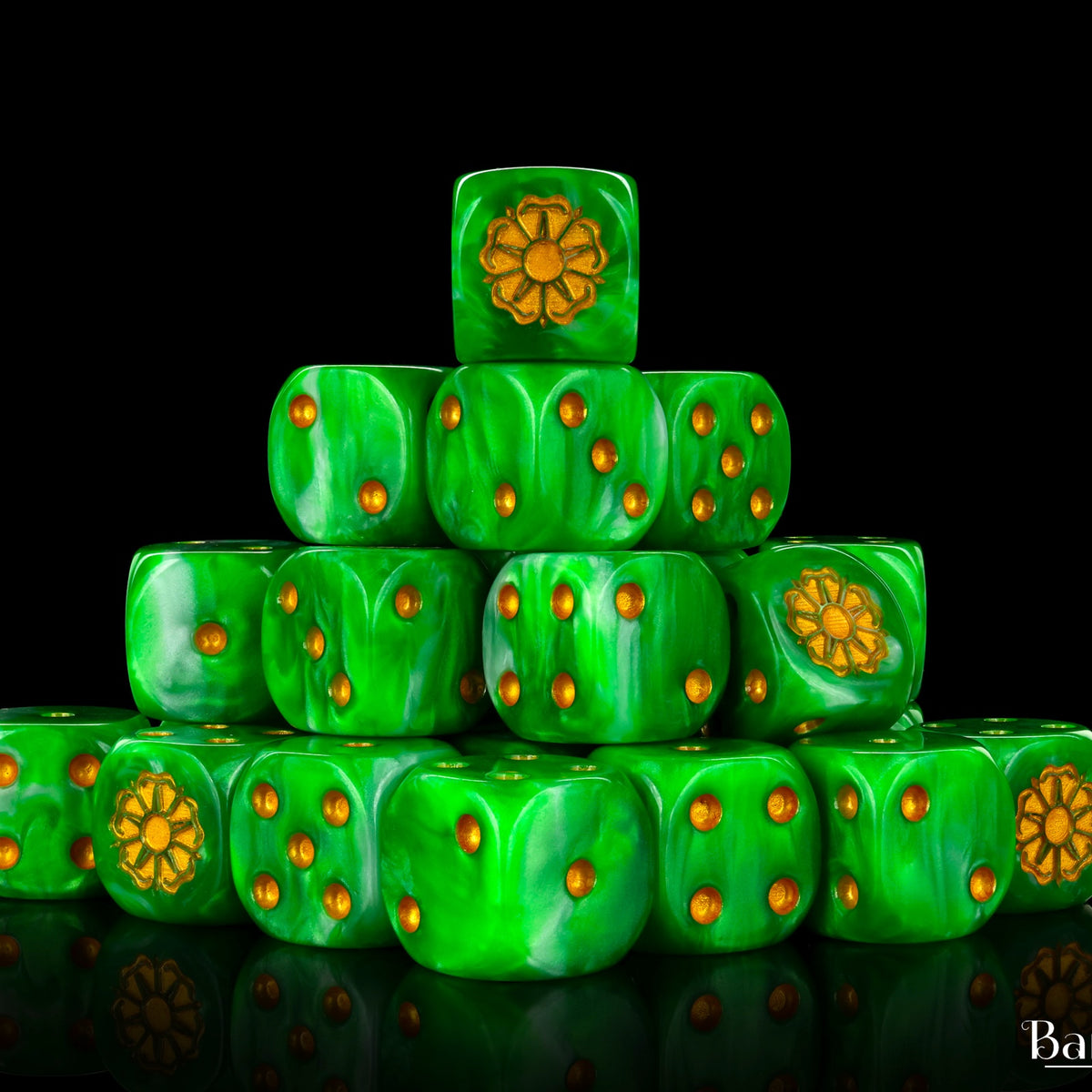 Rose Dice | Baron of Dice | Shop Fantasy Dice