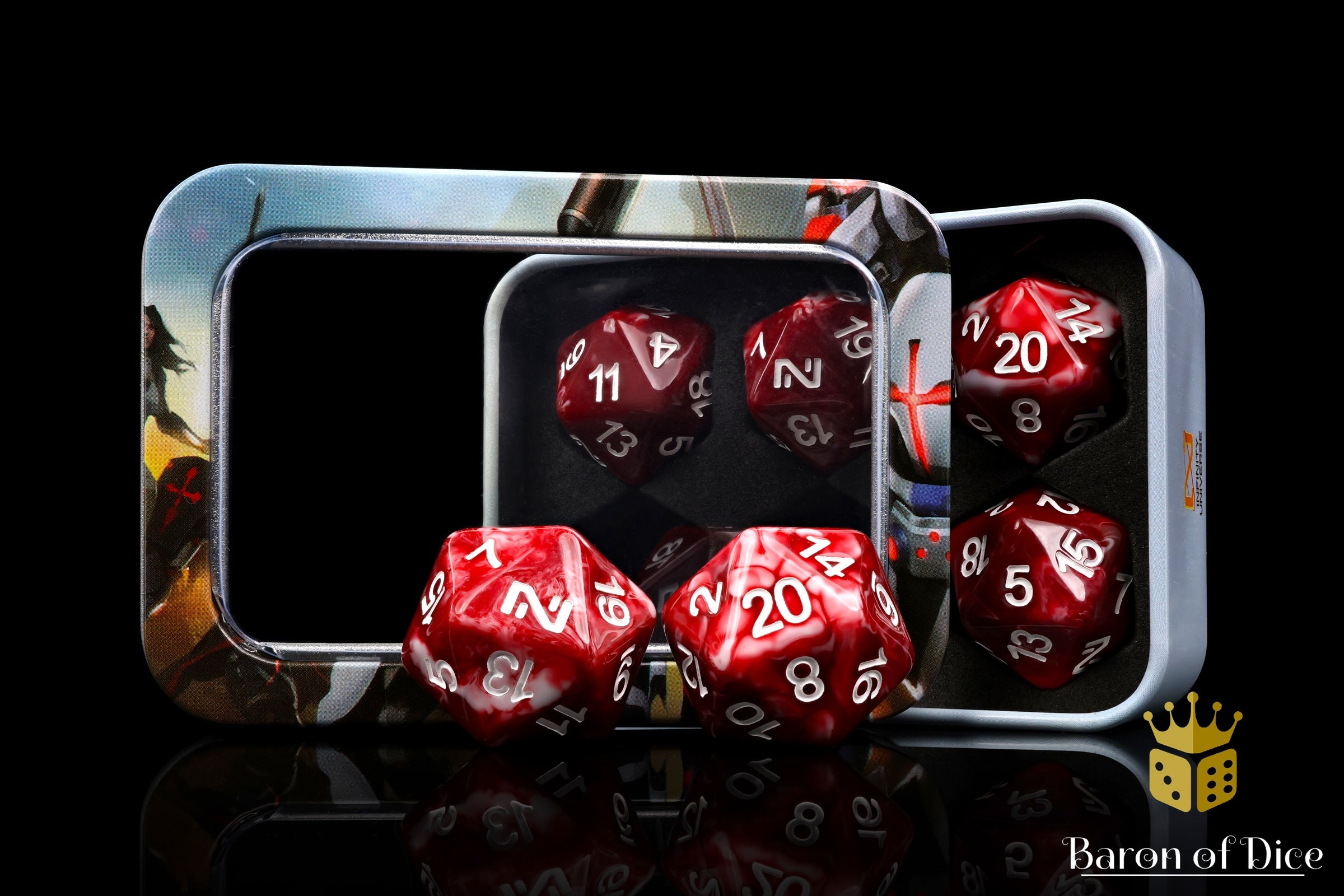 Infinity: N4, Aggression Incarnate, Dice Set – BaronOfDice