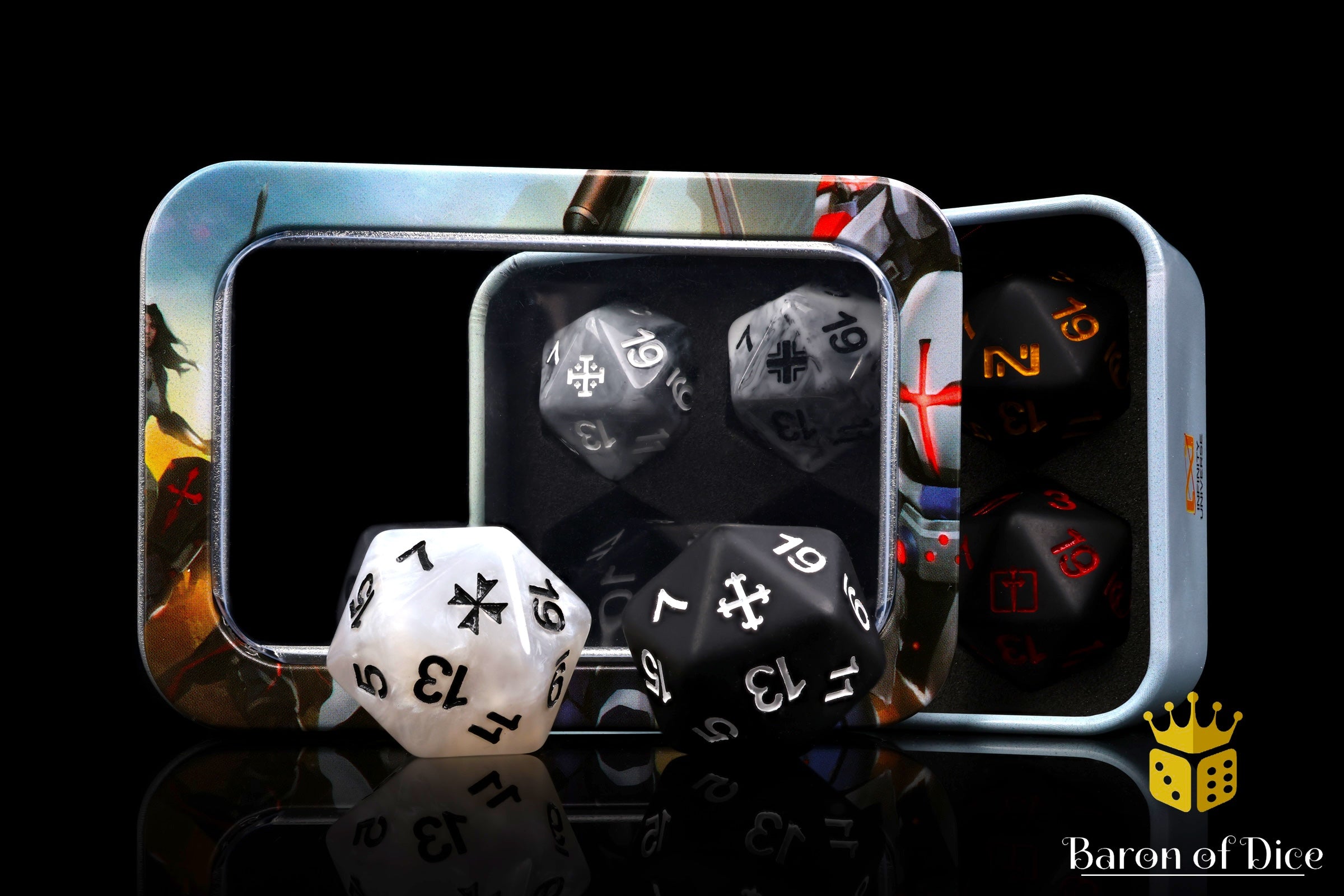 Infinity: Military Orders, Dice Set – BaronOfDice