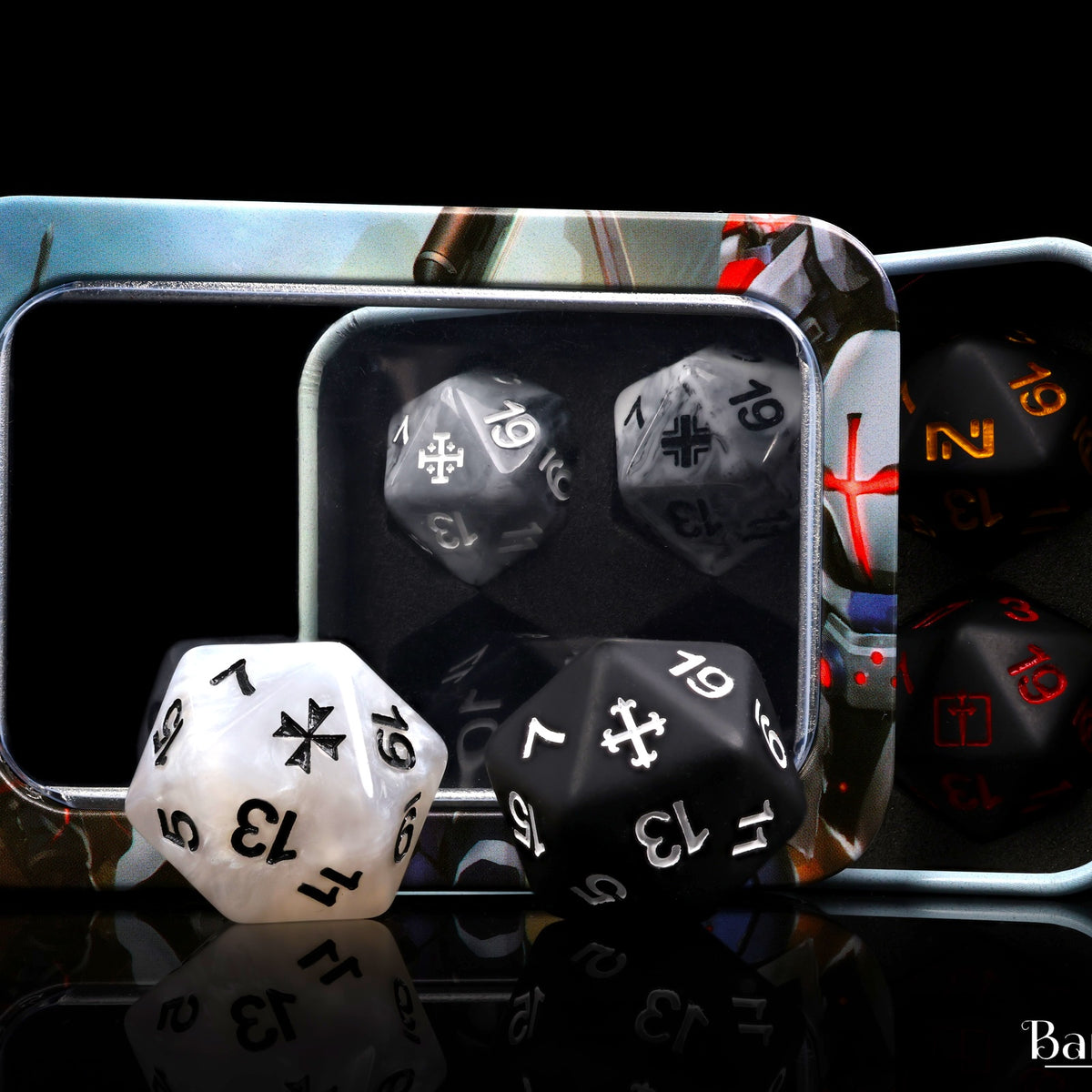 Infinity: Military Orders | Official Dice Set | Baron of Dice