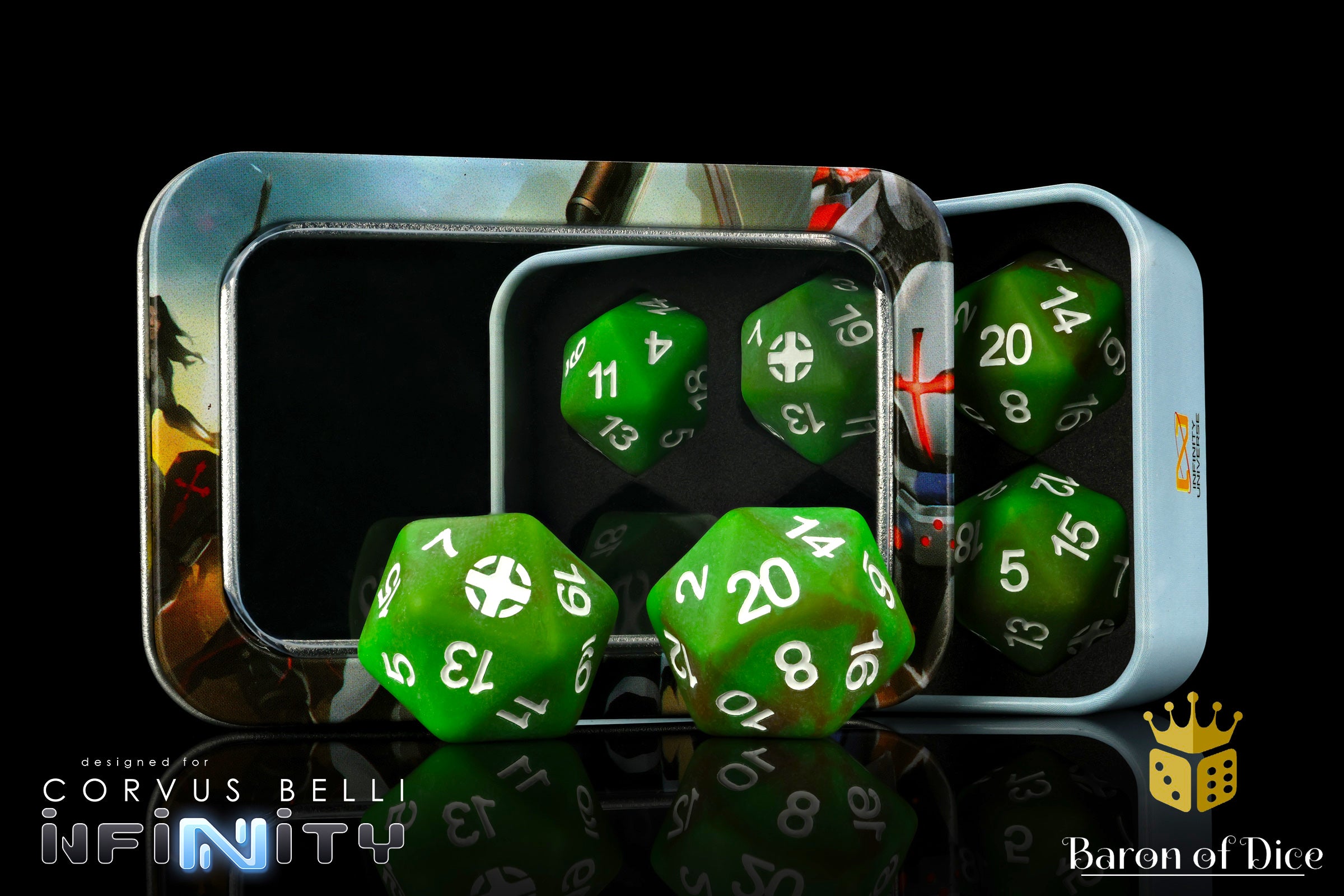 Officially Licensed Infinity Collection | Baron of Dice