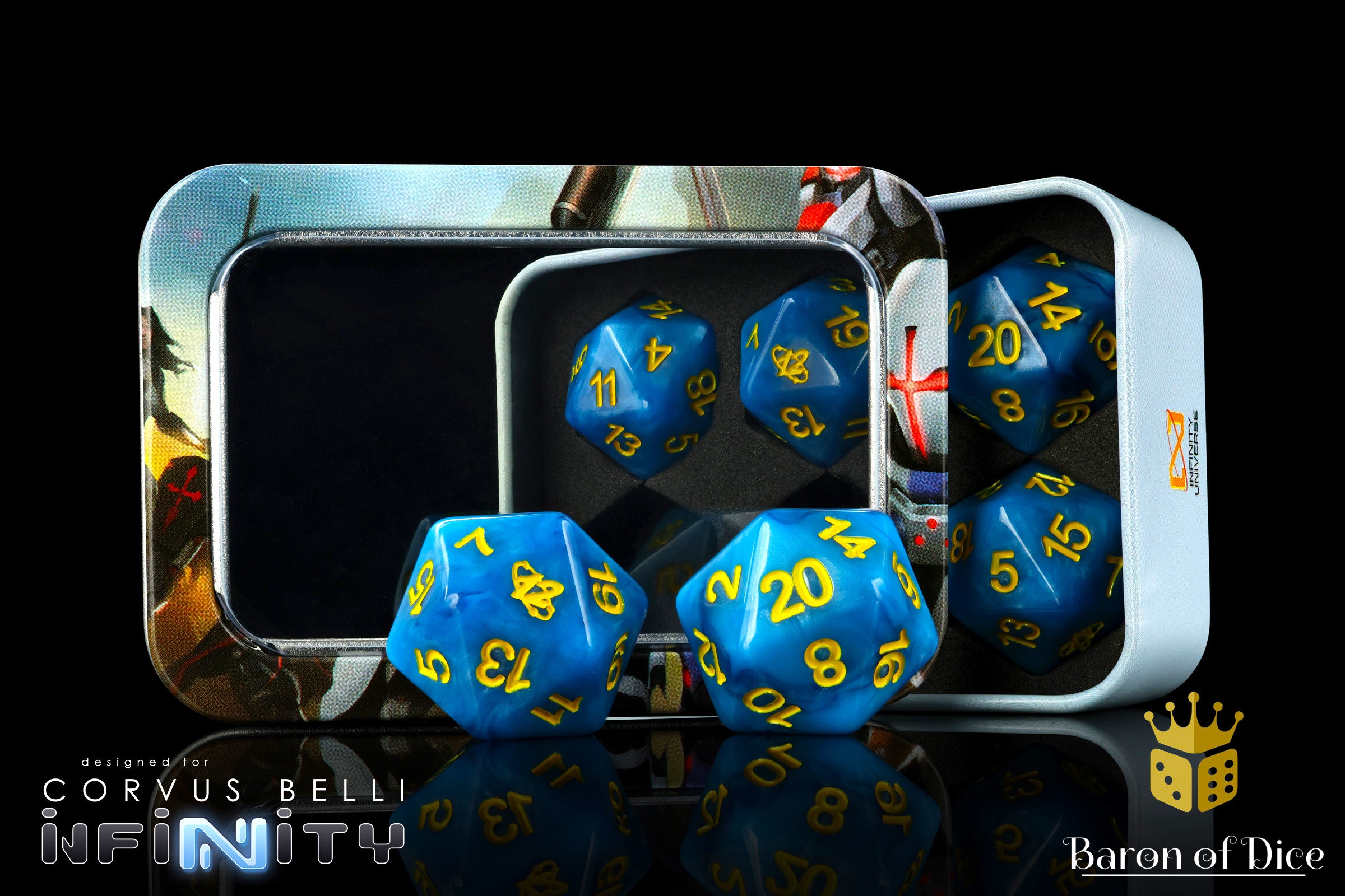 Infinity: O-12, Dice Set – BaronOfDice