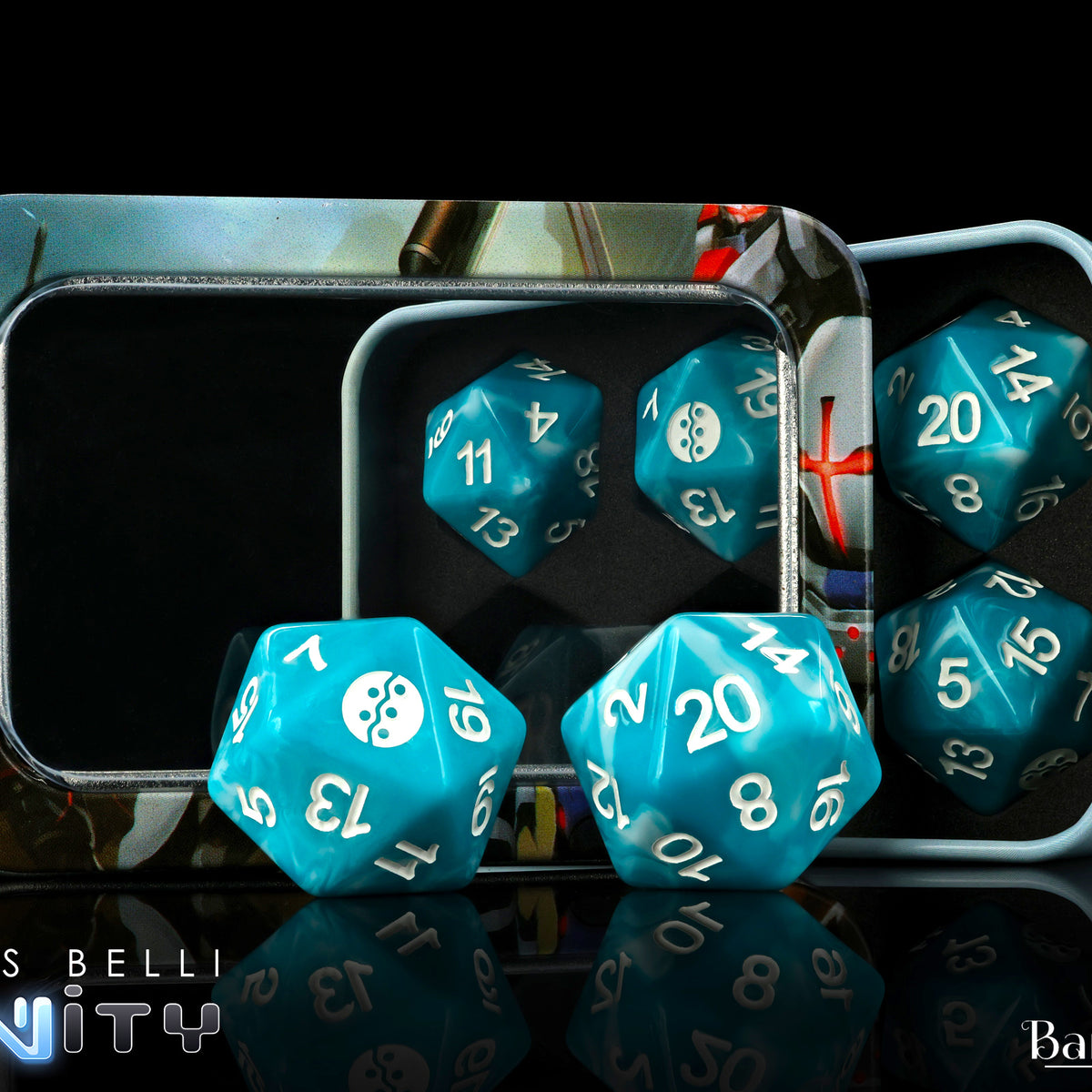 Infinity: PanOceania | Official Dice Set | Baron of DIce