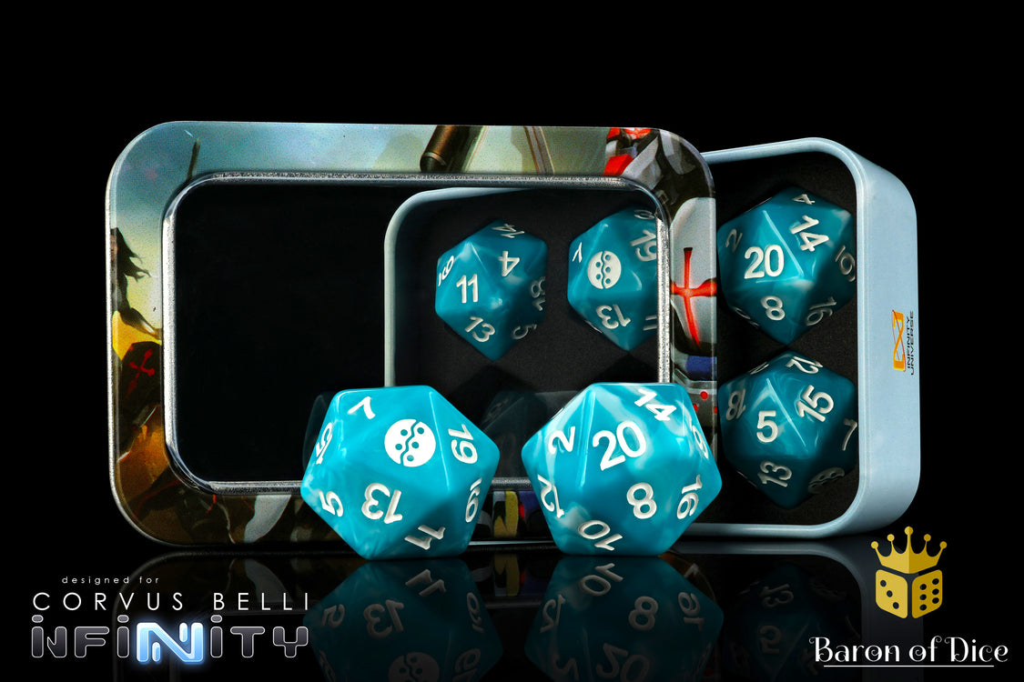 Infinity: PanOceania | Official Dice Set | Baron of DIce