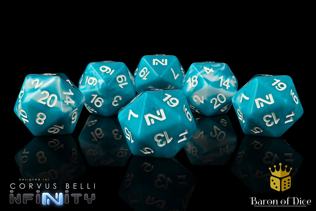 Infinity: N4, Hyperpower, Dice Set – BaronOfDice