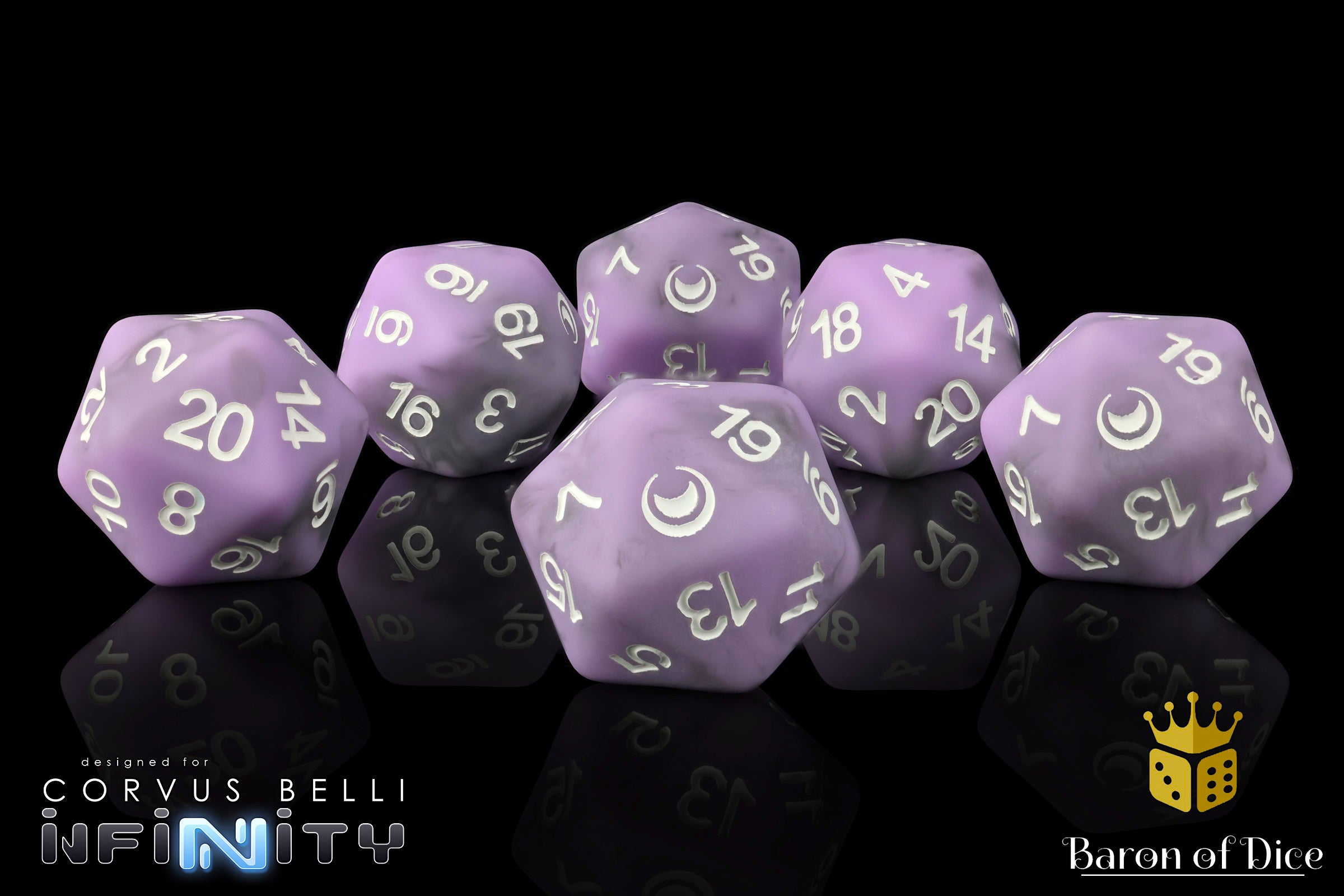 Infinity: Steel Phalanx, Dice Set – BaronOfDice