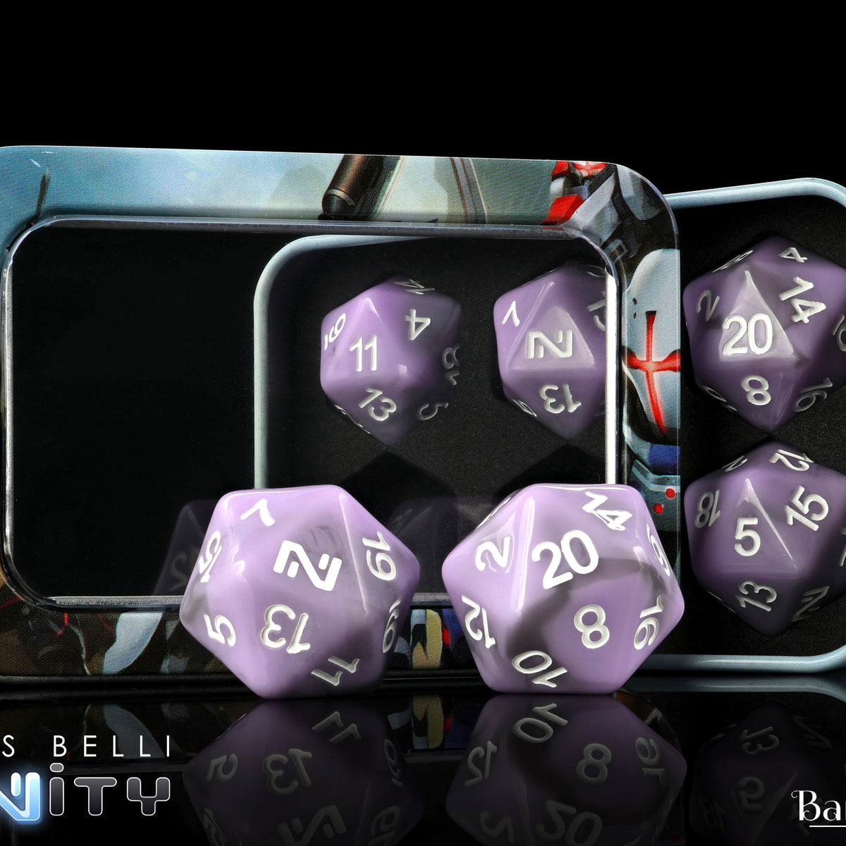Infinity: N4 Dice | Purple | Baron of Dice