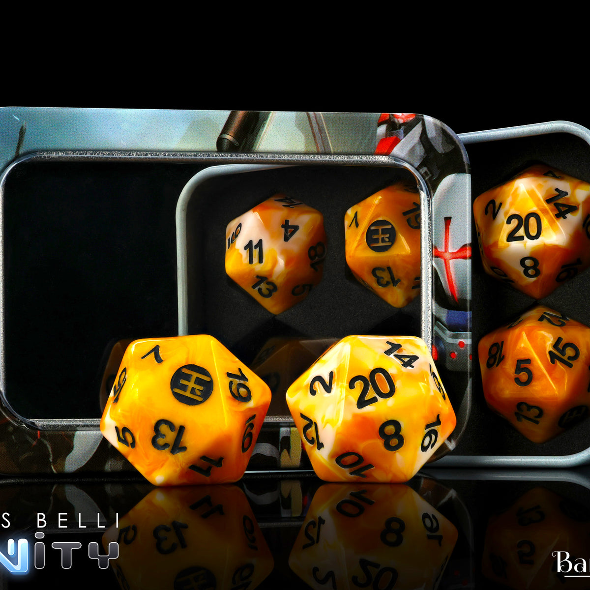 Infinity: Yu Jing | Official Dice Set | Baron of Dice